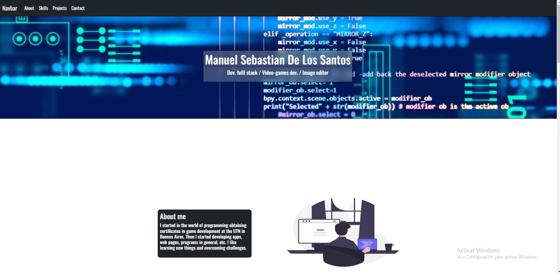 Portfolio Manuel De Los Santos